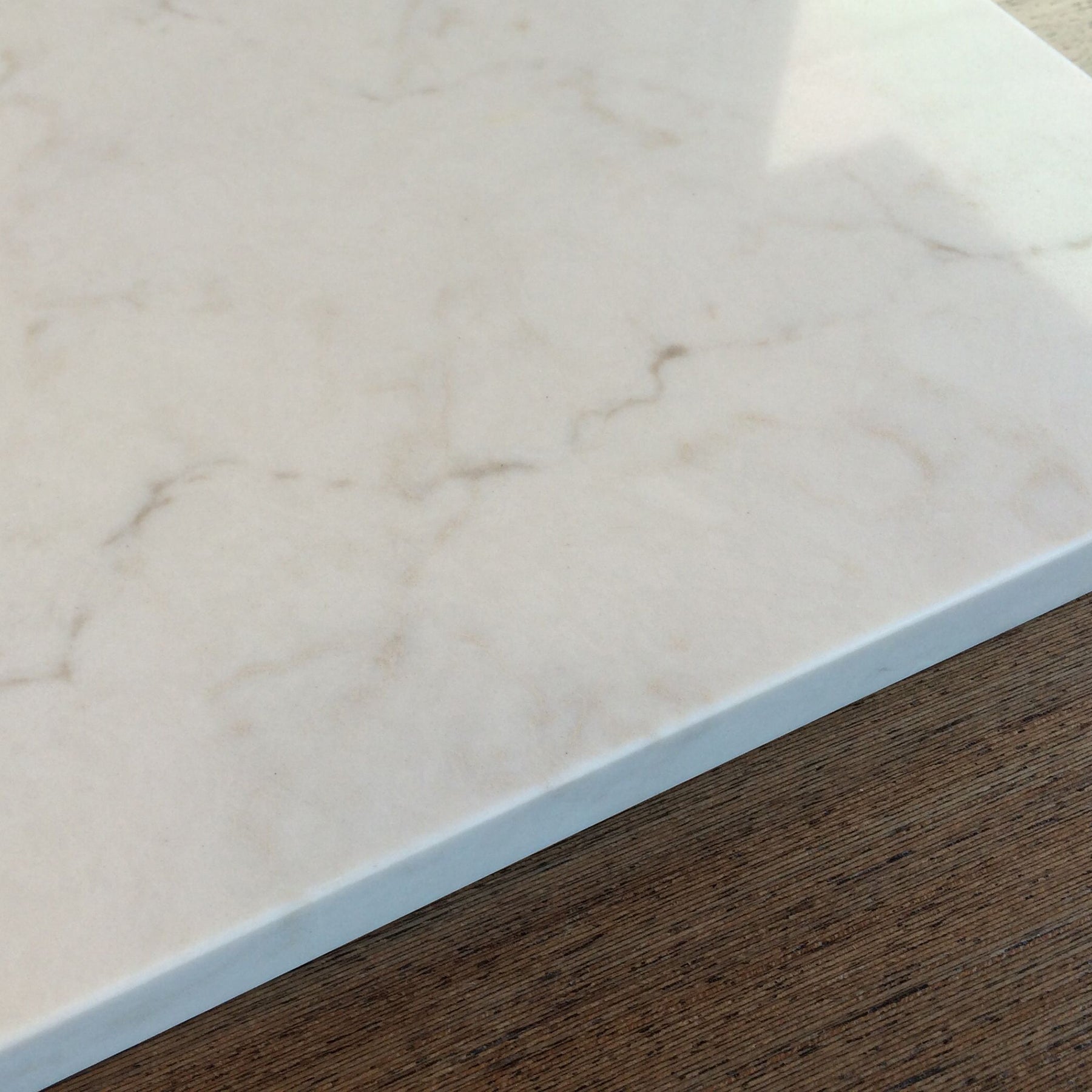 Houtmerk - Caesarstone London Grey keukenblad - Maatwerk werkblad comp