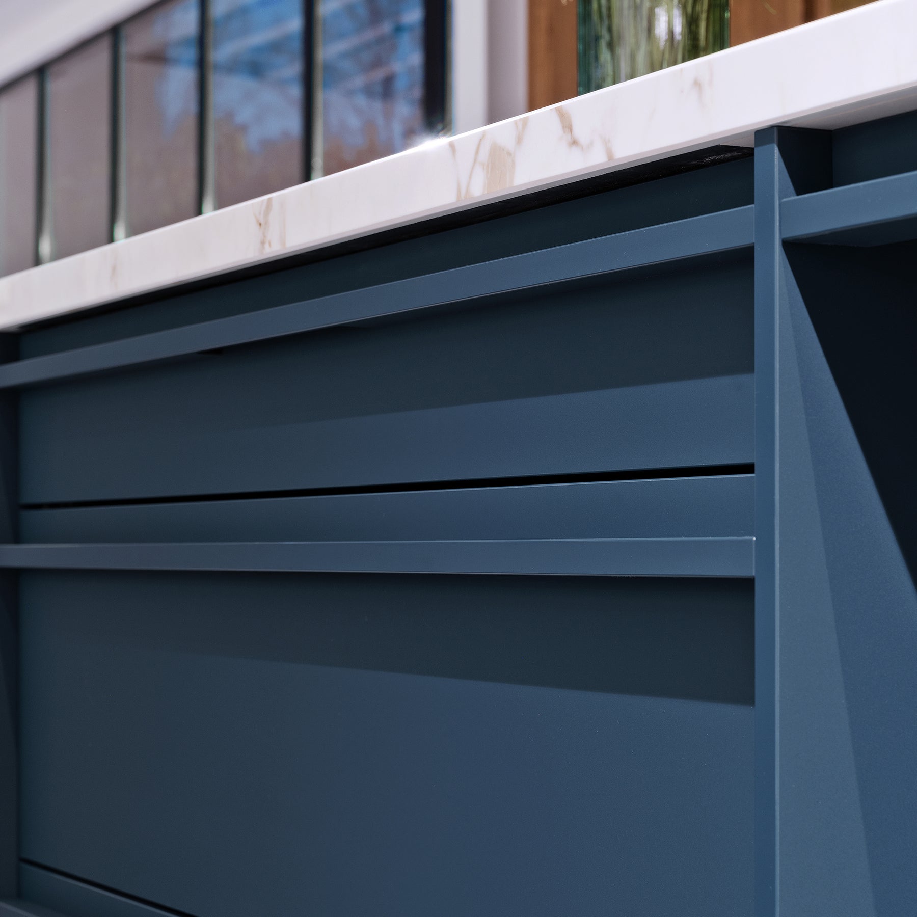 Ratio - Keukenfront DEKLERK - Arpa Fenix Blu Shaba 0729 | Houtmerk