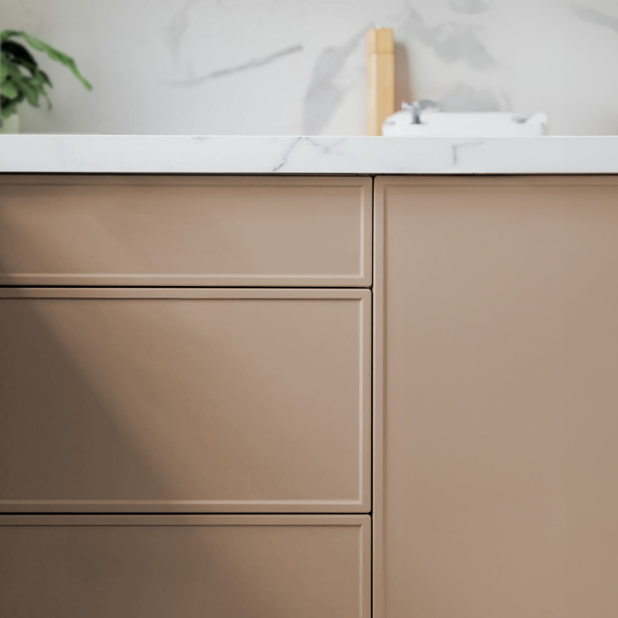 Ratio - Kaderfront SILHOUET - Farrow&Ball Mengkleuren | Houtmerk