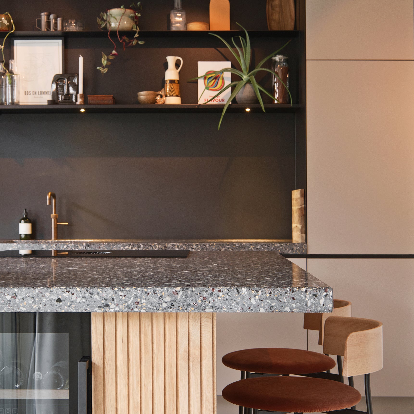 Reliëf of patroon - Geprofileerde houten keukenfronten | Houtmerk