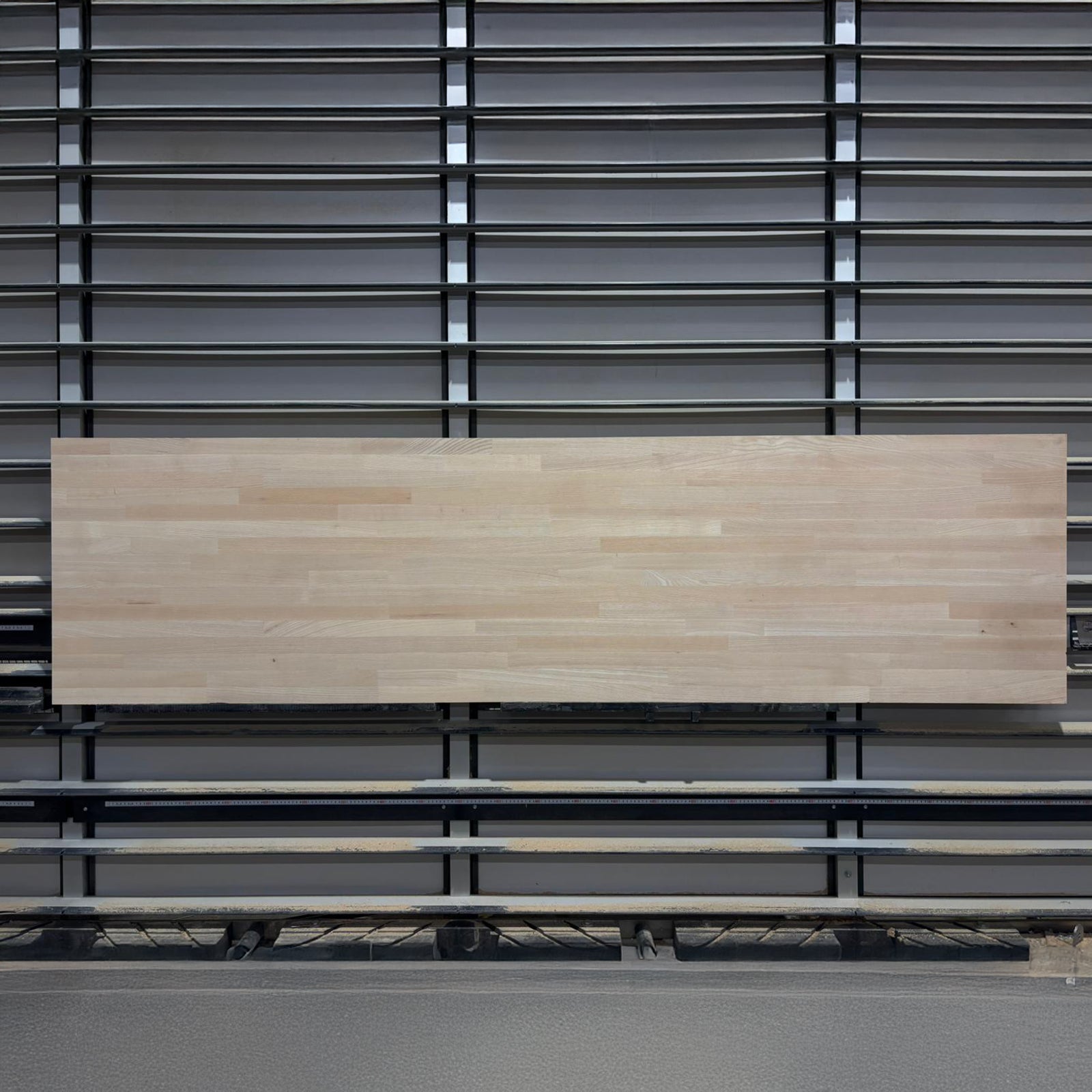 Houtmerk - Massief houten paneel essen vingerlas - 230x65x4cm - SALE