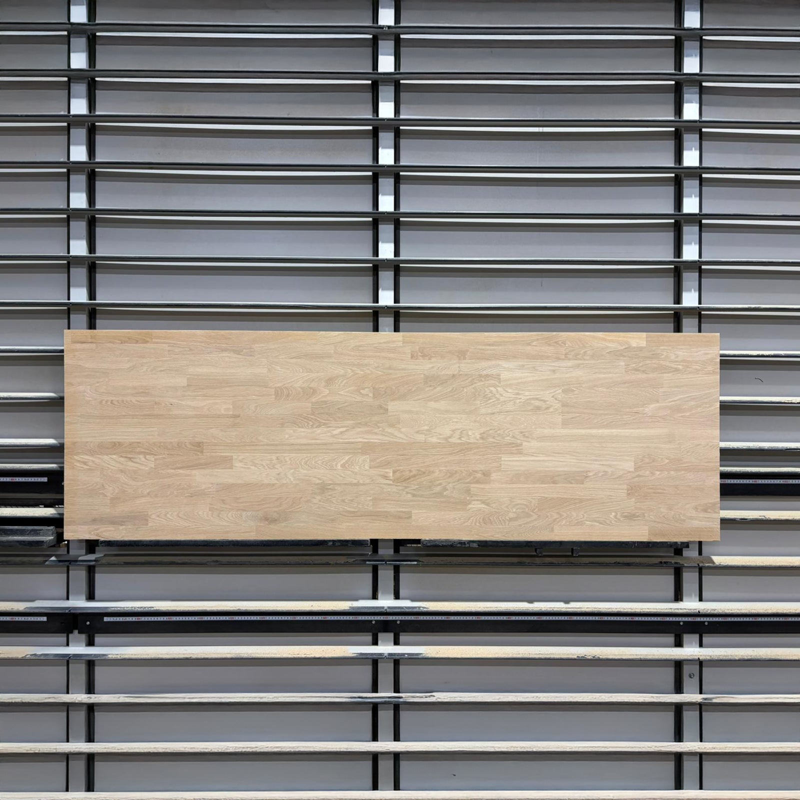 Houtmerk - Massief houten paneel eiken vingerlas - 205x65x3cm - SALE