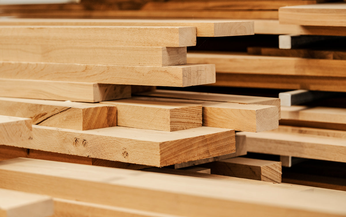 Massief houten paneel op maat - Tafel, badkamer of keuken | Houtmerk