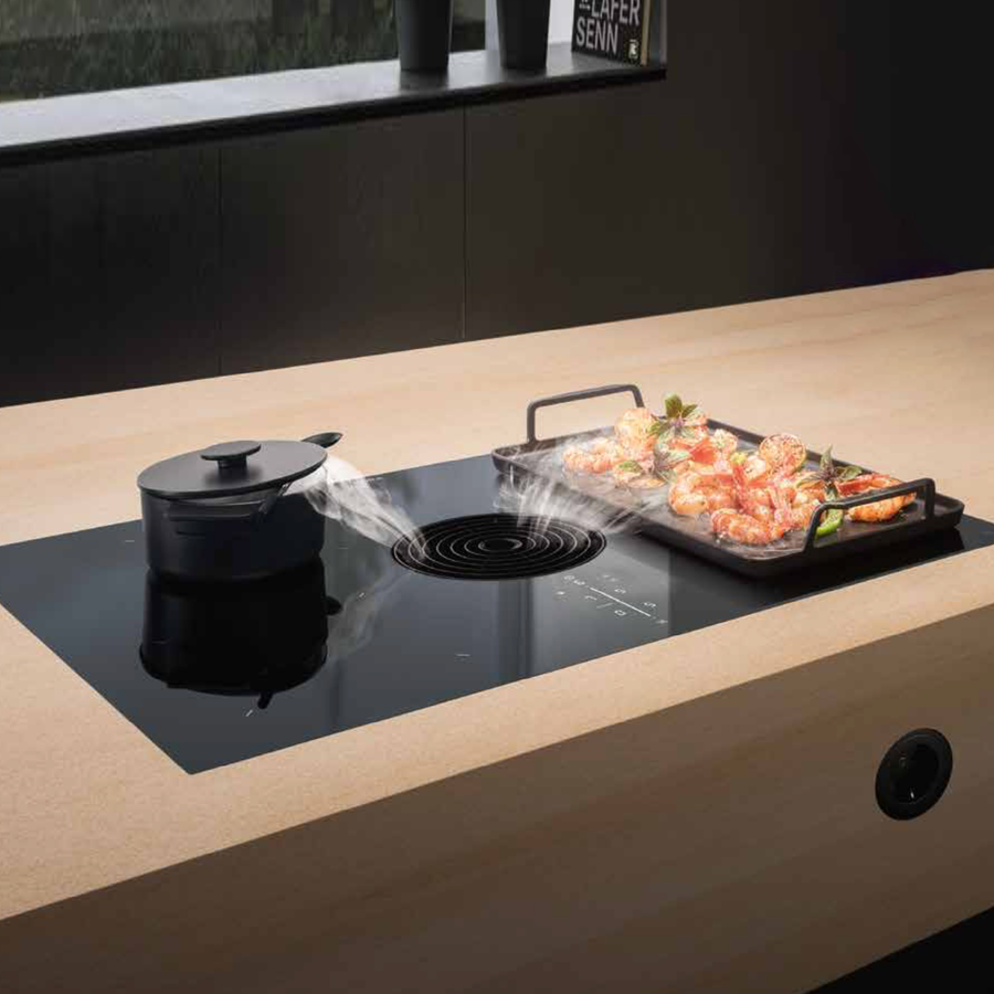 Bora - M Pure - Kookplaat met afzuiging | Houtmerk