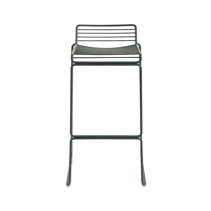 HAY - Hee Barstool - Barkruk Metaal Asphalt Grijs - SALE – Houtmerk